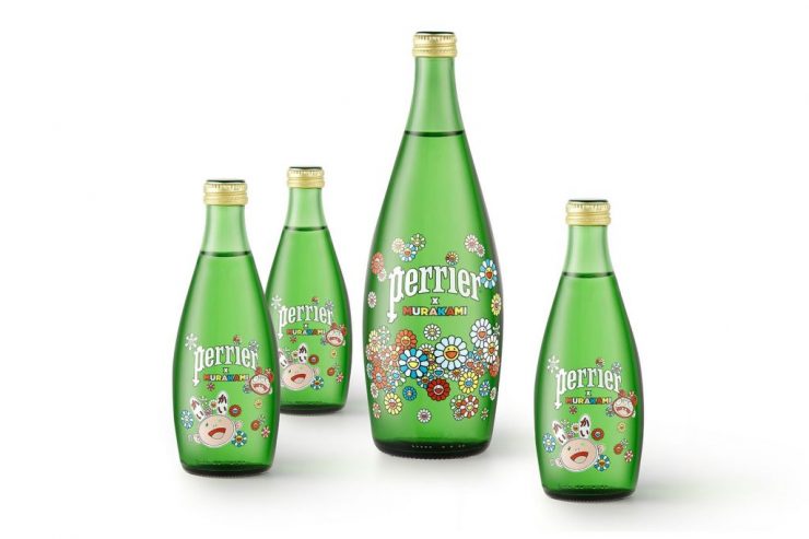 Takashi Murakami x Perrier Collaborate on Limited Edition Bottles ...
