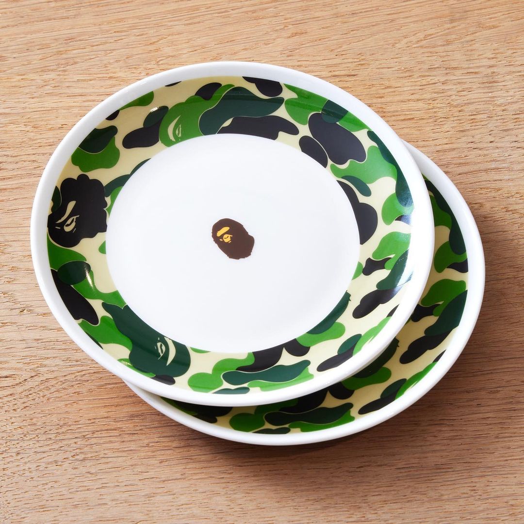 BAPE Presents ABC Camo Dining Set – OVERSTANDARD – Culture & Creativity
