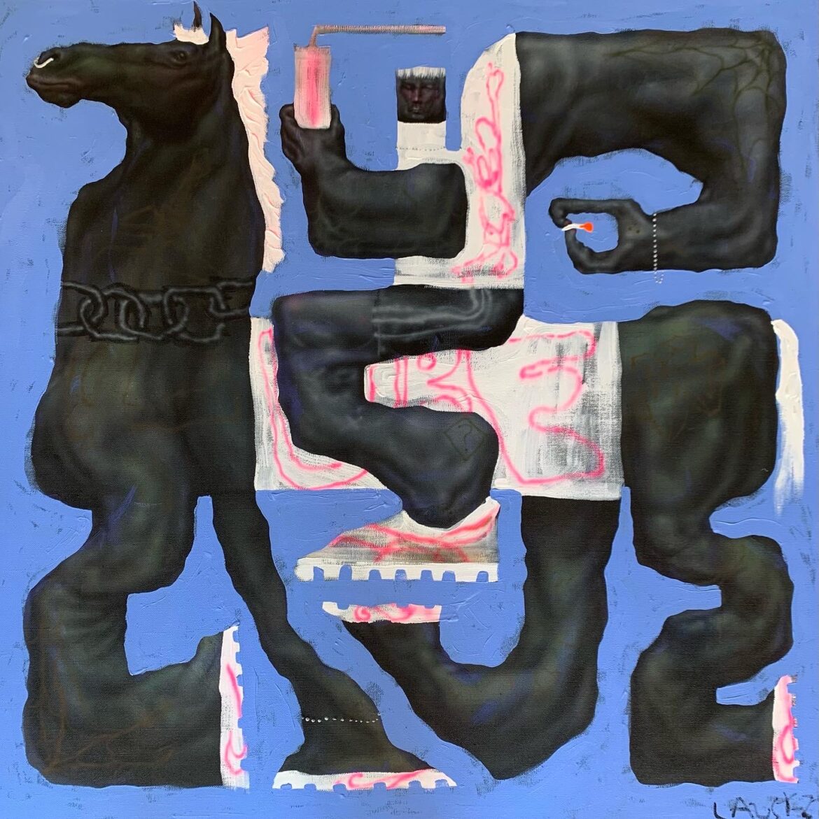 Laust Højgaard Talks About his Paintings, Getting Discovered & More ...