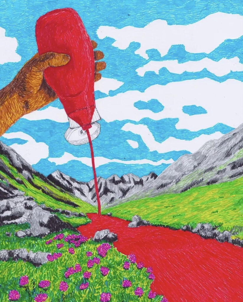 Xavier De Kepper & His Trippy Drawings – OVERSTANDARD – Culture ...