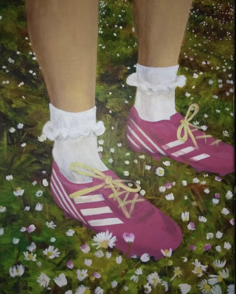 Ruth Emma Davis Expresses Her Love for Football Through Her Art ...