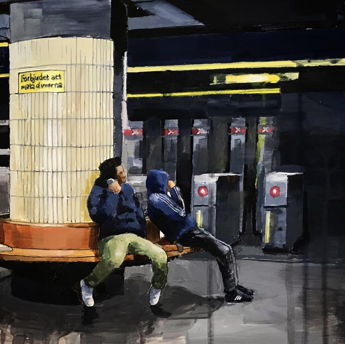 Tomas Nanne Sandberg in Depth About His Graffiti Days, His Paintings ...