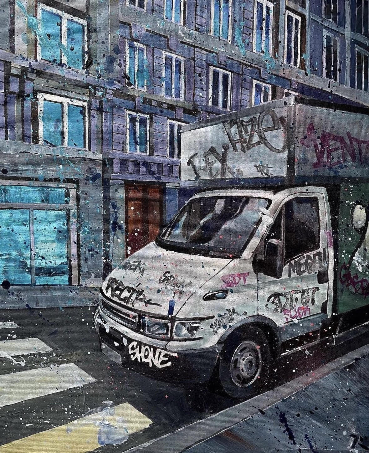 Tomas Nanne Sandberg in Depth About His Graffiti Days, His Paintings ...