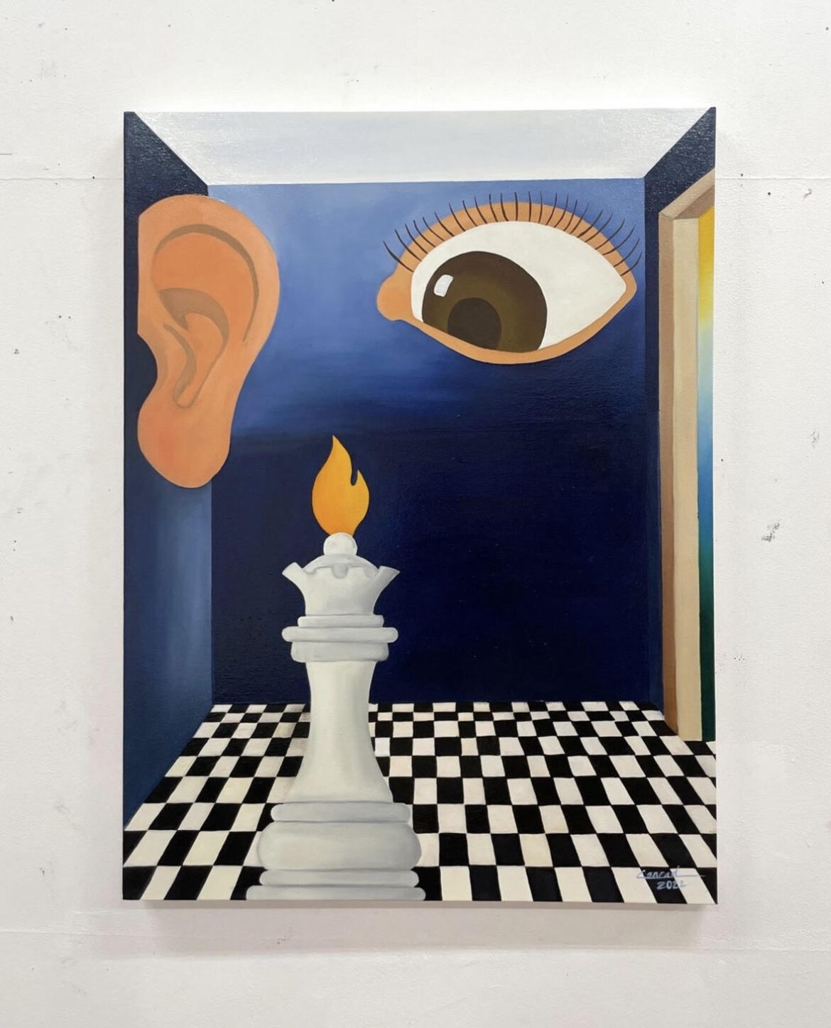 Alli Conrad Talks About Her Painting Identity, Multi Nationalism & Her ...