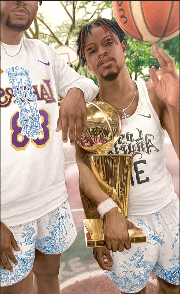 Jonathon Downing Talks About His Paintings, Artistic Growth, Basketball ...