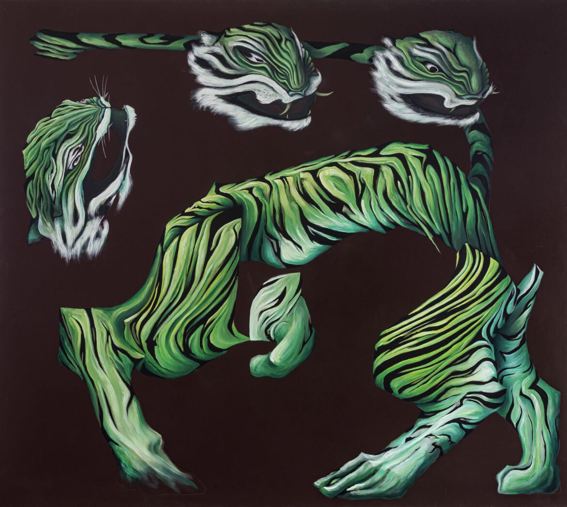 Alfie Rouy on His Paintings, Distorted Figures, Being Color Blind, Baby ...