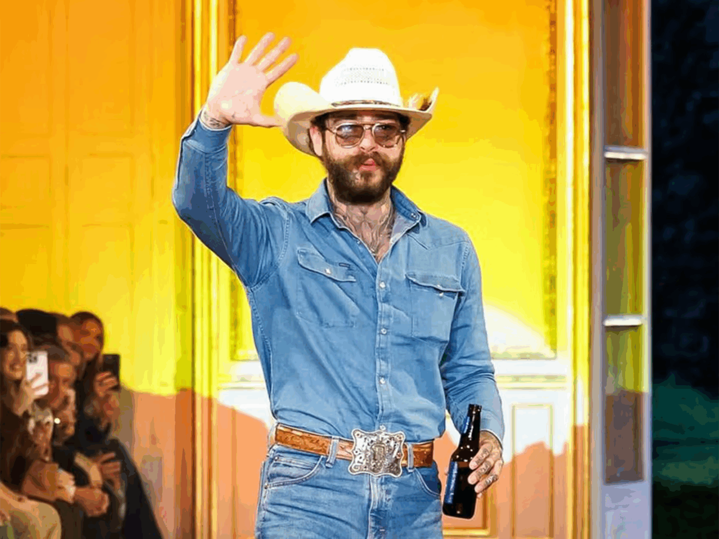 Post Malone Takes the Rodeo to Paris with Austin Post Debut ...